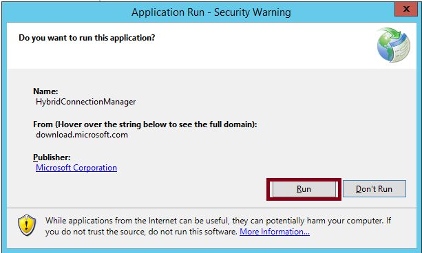 Accessing On Premise Sql Server Database From Azure Web App Using Azure Hybrid Connection